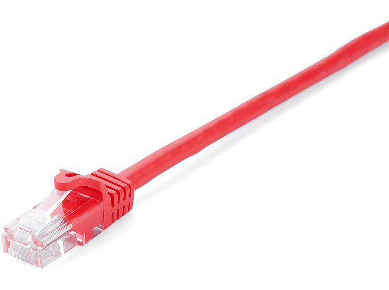 Cable de red | V7 V7CAT5UTP-01M-RED-1E, Cat-5e, , Rojo | MediaMarkt