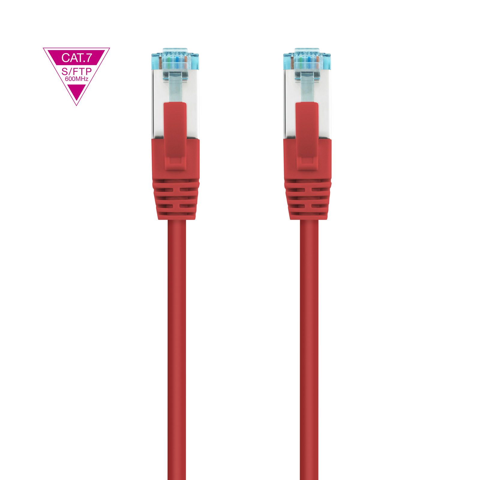 Cable de red | NANOCABLE 10.20.1700-R, Cat-7, , Rojo | MediaMarkt