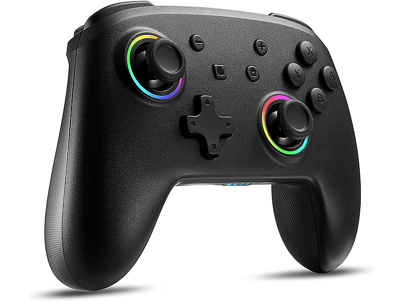 CRRYNUO Switch Gamepad-Joystick mit Gyro Controller Schwarz | MediaMarkt