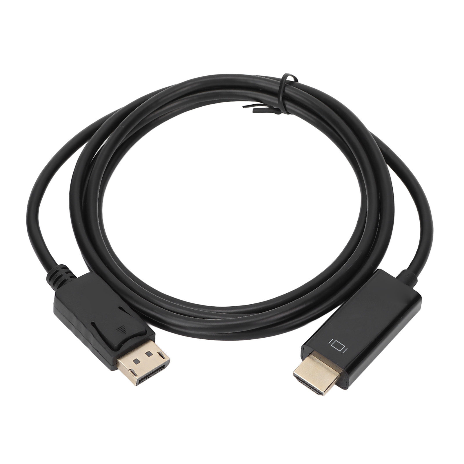JEDBESETZT DisplayPort Auf HDMI Adapter Kabel 1,8m, USB Hub, Schwarz ...