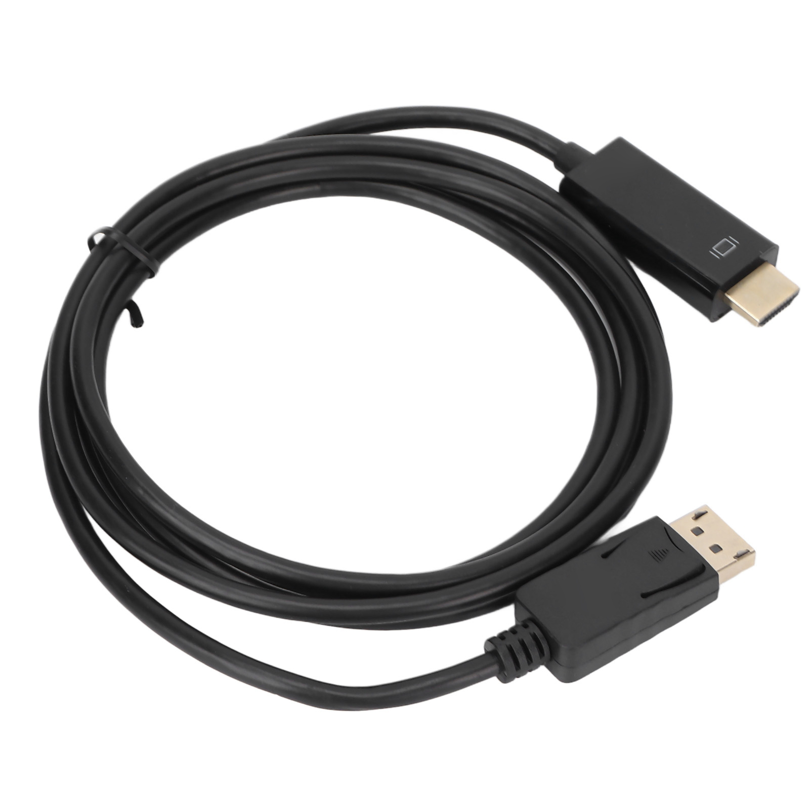 JEDBESETZT DisplayPort Auf HDMI Adapter Kabel 1,8m, USB Hub, Schwarz ...