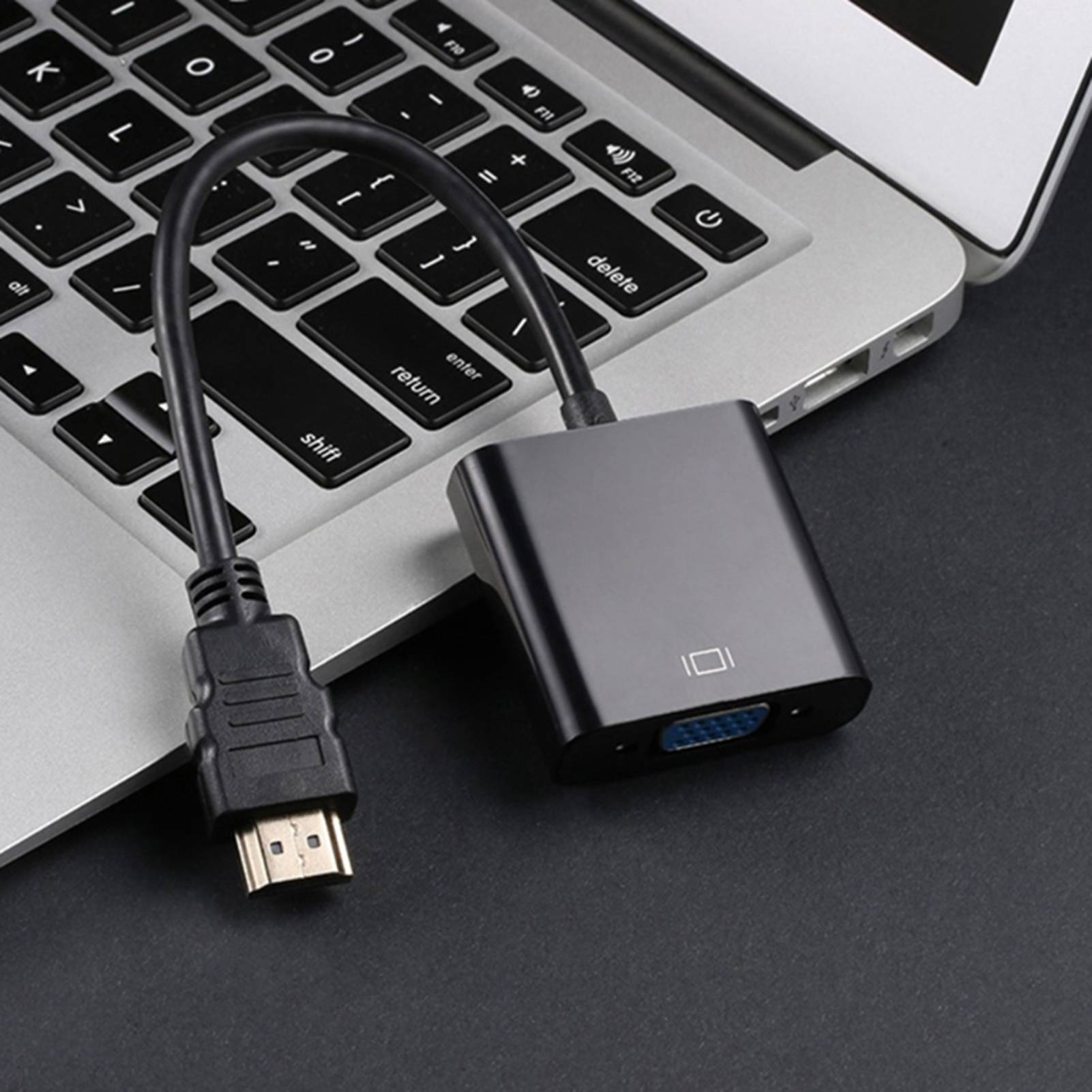 JEDBESETZT Hdmi Auf Vga Kabel 1080P Adapter, USB Hub, Schwarz | SATURN