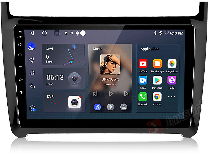 JUNSUN VW Polo 6R 6C 9N 2008-2016 128GB CARPLAY Autoradio, FM ...