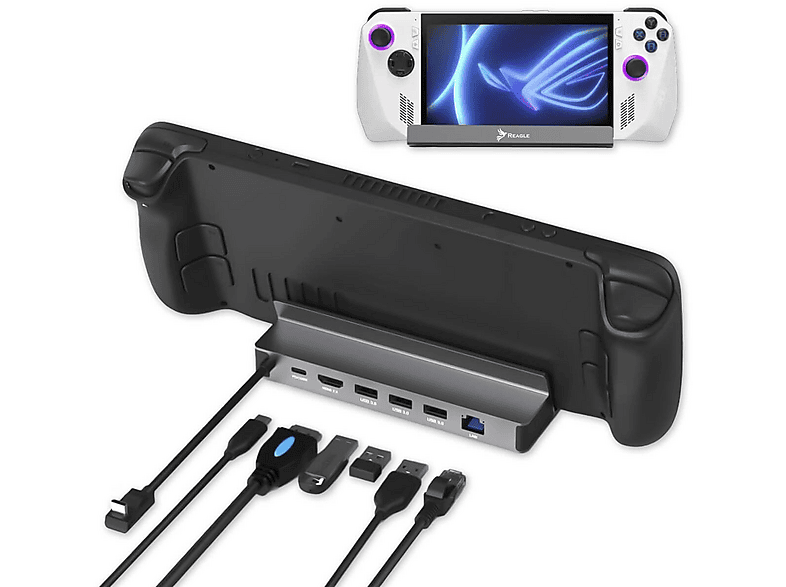 REAGLE Steam Deck HDMI 4K Dockingstation, Grau | MediaMarkt