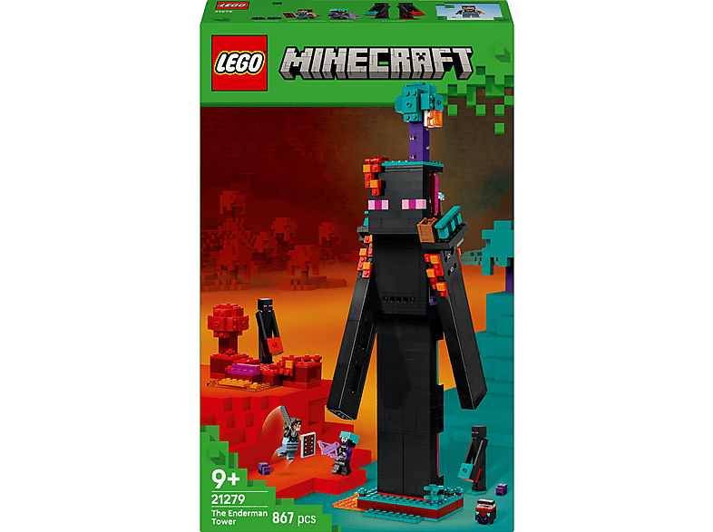 Juego de construcción | LEGO Minecraft Enderman's Tower - 21279, edad ...