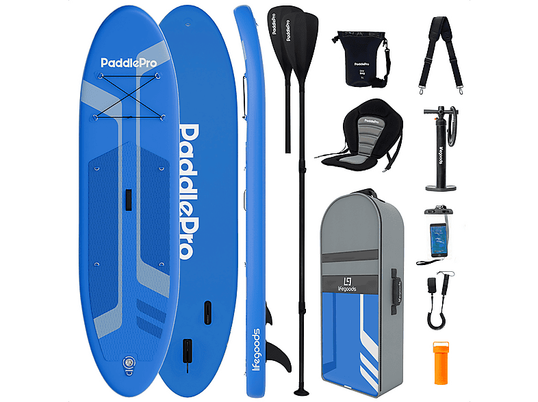 LIFEGOODS PaddlePro Luxe Allround | Avec Siège - Ensemble Complet - Max ...