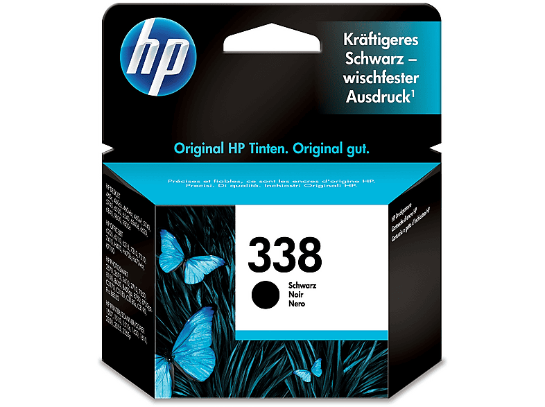 HP 338 Black Original Ink Cartridge Original Schwarz | MediaMarkt