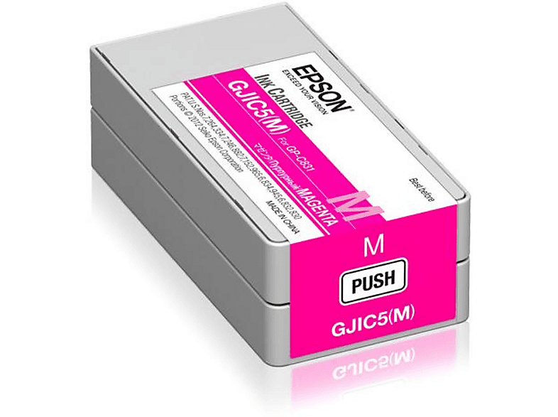 ORIGINALE EPSON Gjic5: Ink Cartridge For Colorworks C831 Magenta ...
