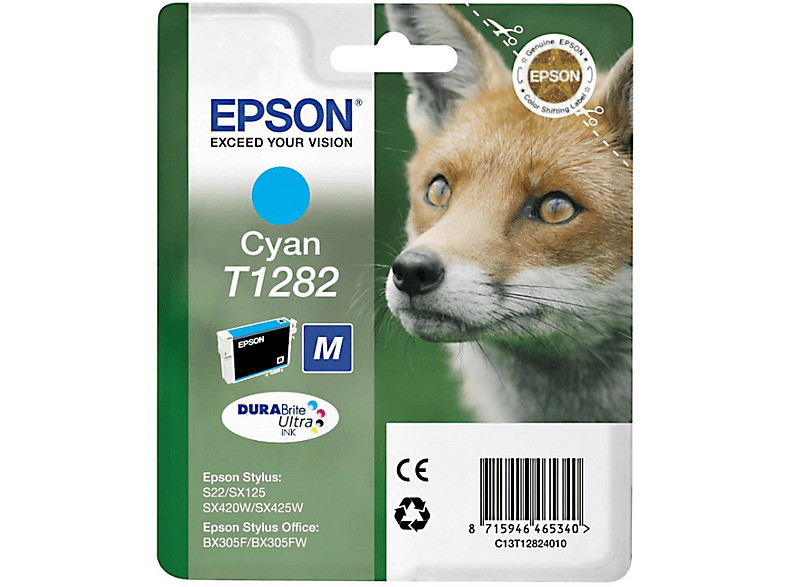 EPSON C13T128240 CYAN Tintenpatrone Cyan (C13T12824010) | MediaMarkt