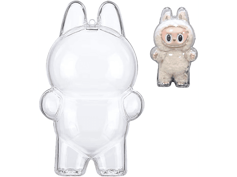 BIZAICAL für LaBubu, Full Cover, POP MART, LaBubu-Puppen, Transparent ...