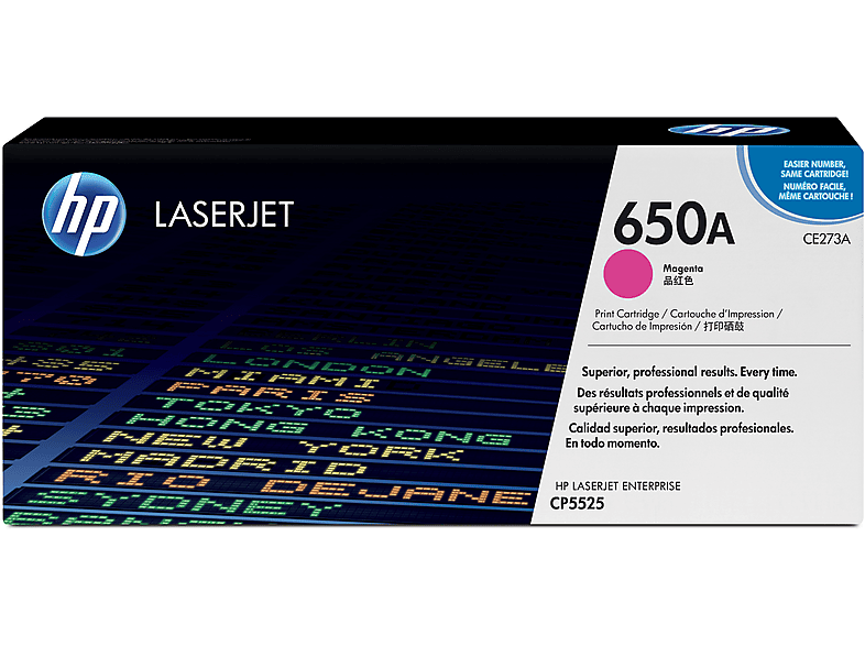 HP 650A Magenta Original LaserJet Toner Cartridge Original Magenta ...