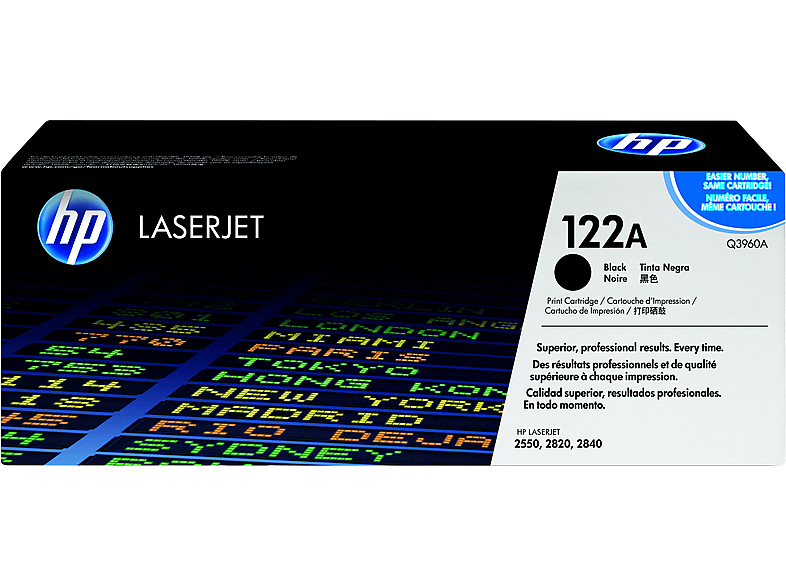 HP 122A Black Original LaserJet Toner Zwart | MediaMarkt