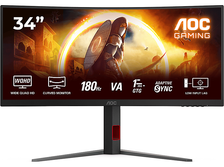 AOC CU34G4 | 34 inch - 3440 x 1440 (2K UltraWide QHD) - VA (Vertical ...