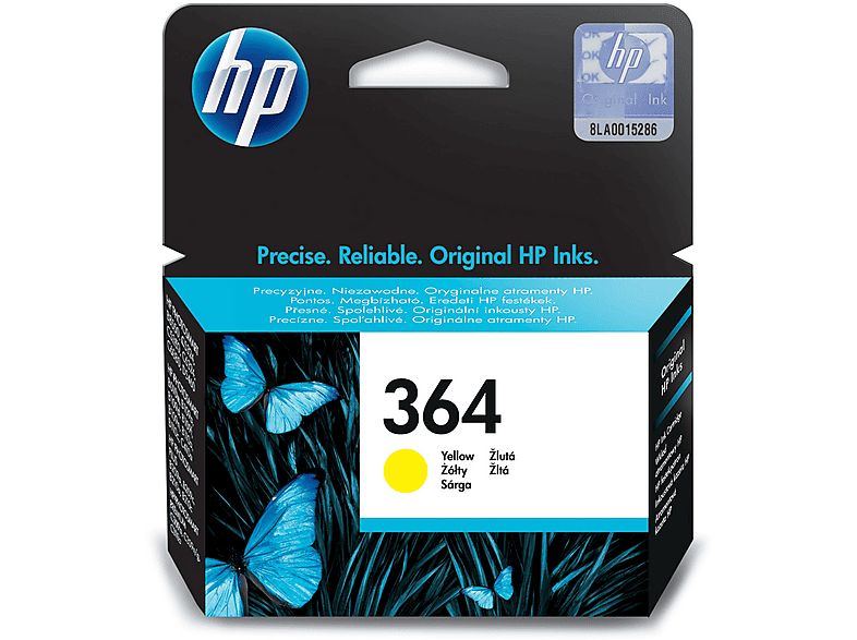 HP 364 Yellow Original Ink Geel | MediaMarkt