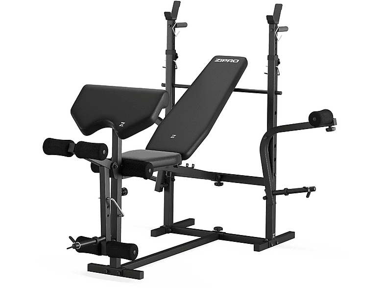 ZIPRO Ripped Hantelbank, schwarz | MediaMarkt