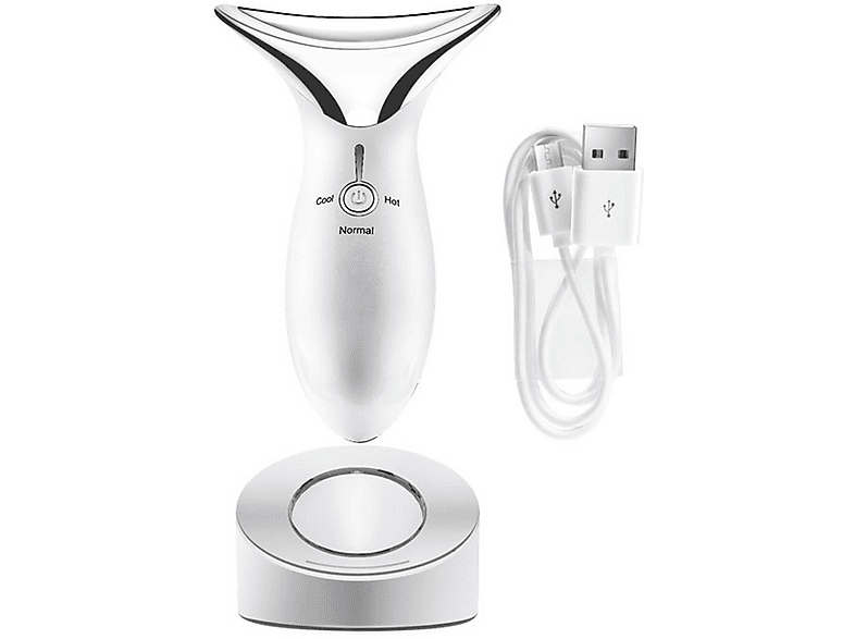 SYNTEK USB tragbar 3 Stufen Effektive Gesichtsmassagegerät Weiß ...