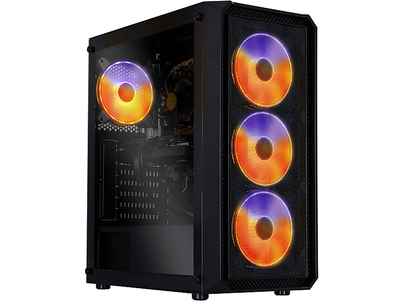 SMX Battlestation M1A, Gaming-PC mit AMD Ryzen™ 5 5600 Prozessor, 32 GB RAM, 1 TB SSD, NVIDIA ...