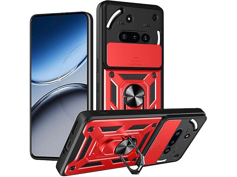 MOBYDEFEND Coque arrière en Ring Compatible avec Nothing Phone (3a ...