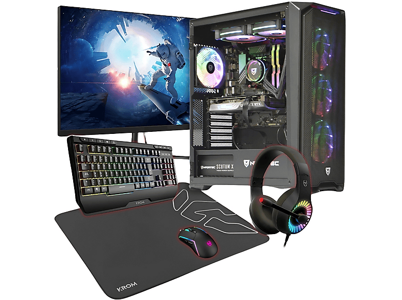 Pack PC gaming | TRENDING PC Zygerria, AMD Ryzen 7 8700F, 32 GB RAM, 1 ...
