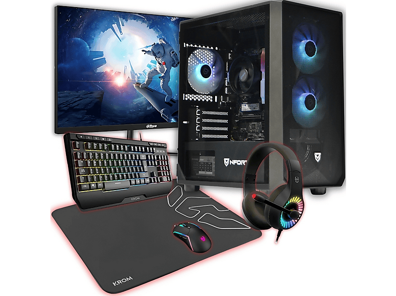 Pack PC gaming | TRENDING PC Frigia, AMD Ryzen 7 5700G, 32 GB RAM, 1 TB ...