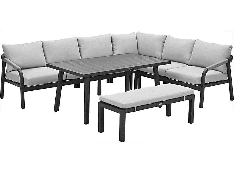 GARDEN IMPRESSIONS Tarera | 6 delig Loungediningset | MediaMarkt