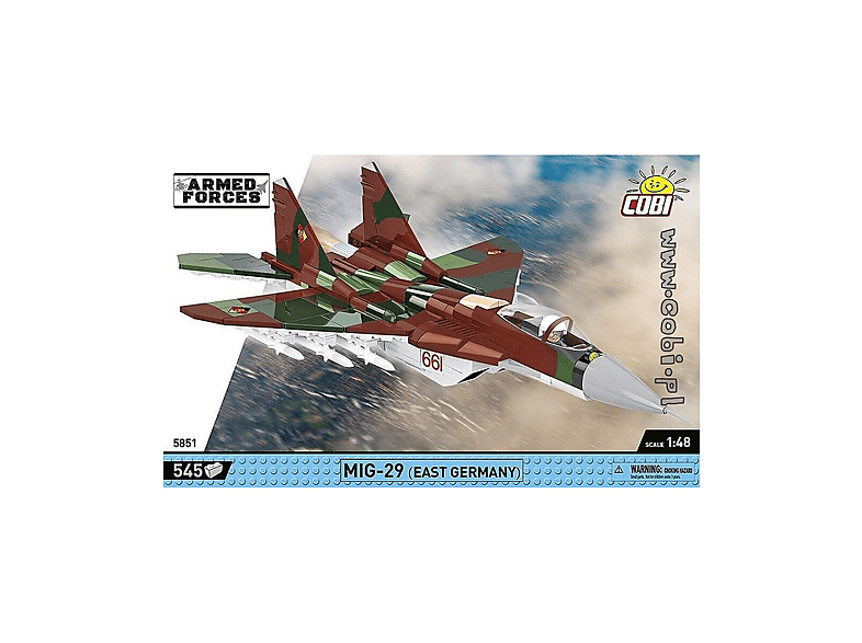 COBI 5851 ARMED FORES MIG-29 Klemmbausteine Mehrfarbig | MediaMarkt