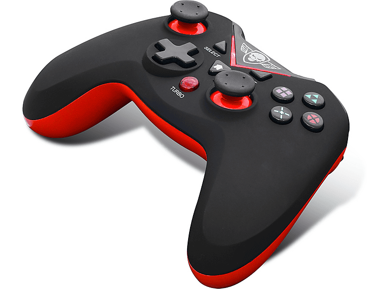 SPIRIT OF GAMER SOG-RFXGP Controller PC, PlayStation 3 Zwart, Rood ...
