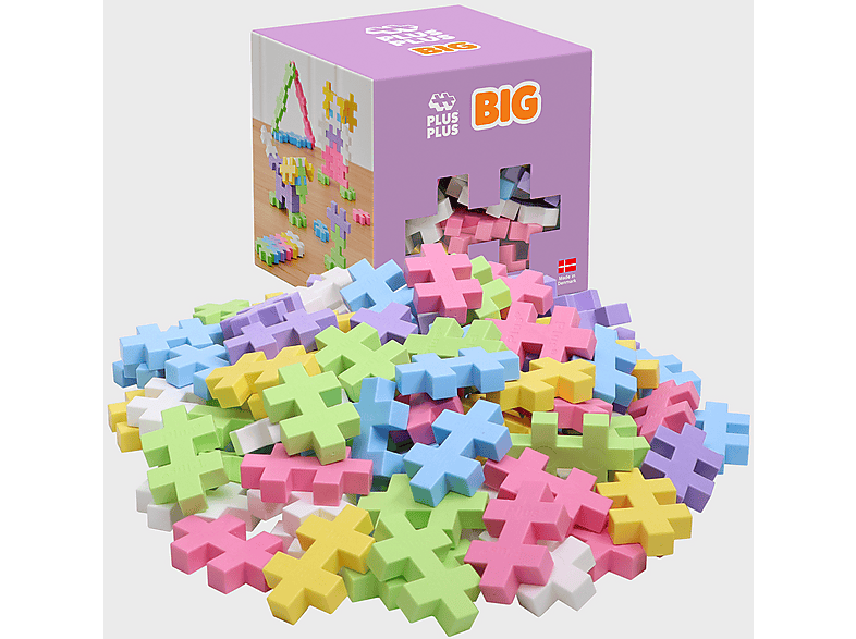 Puzzle PLUS-PLUS BIG Pastel Colormix Wielobarwny | sprawdź cenę i ...