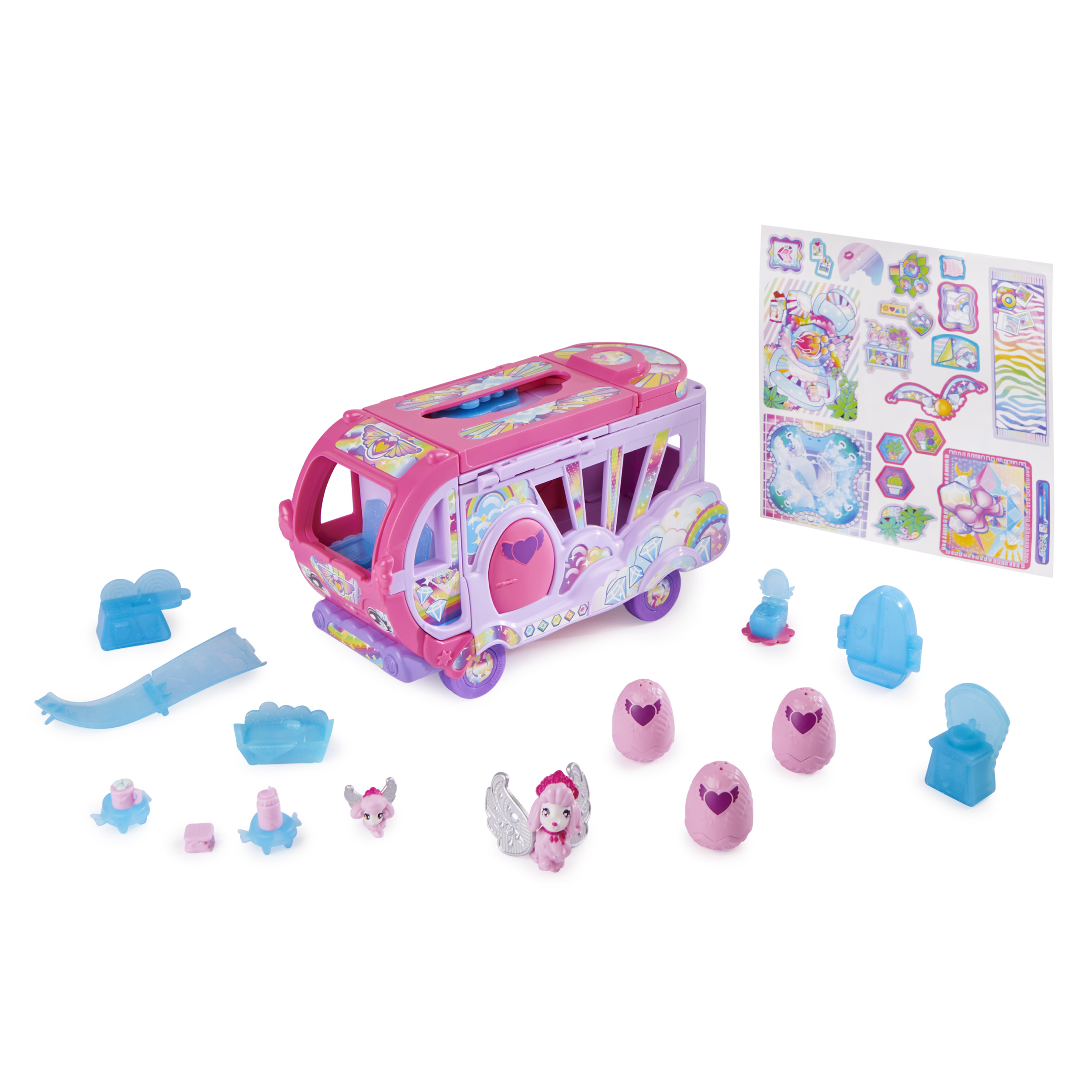 ACTION FIGURE SPIN MASTER HATCHIMALS SET DI FIGURE GIOCATTOLO 180 CM ...