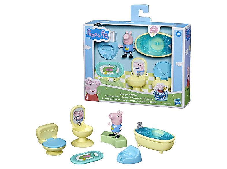 HASBRO Peppa Pig George's Bathtime Kinderspielzeugfiguren | MediaMarkt