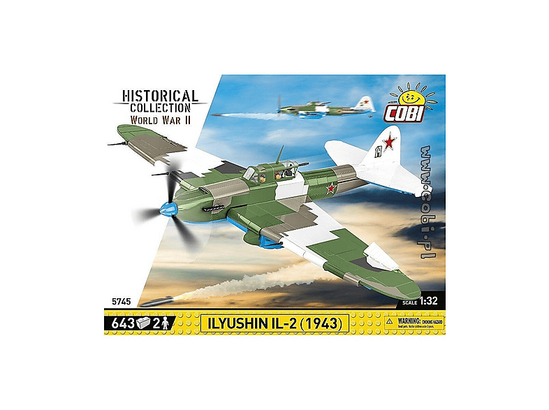 Zabawki do budowania COBI Ilyushin IL-2 1943 Wielobarwny | MediaMarkt