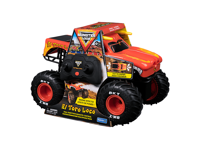 SPIN MASTER Monster Jam El Toro Loco RC Monster Truck ...