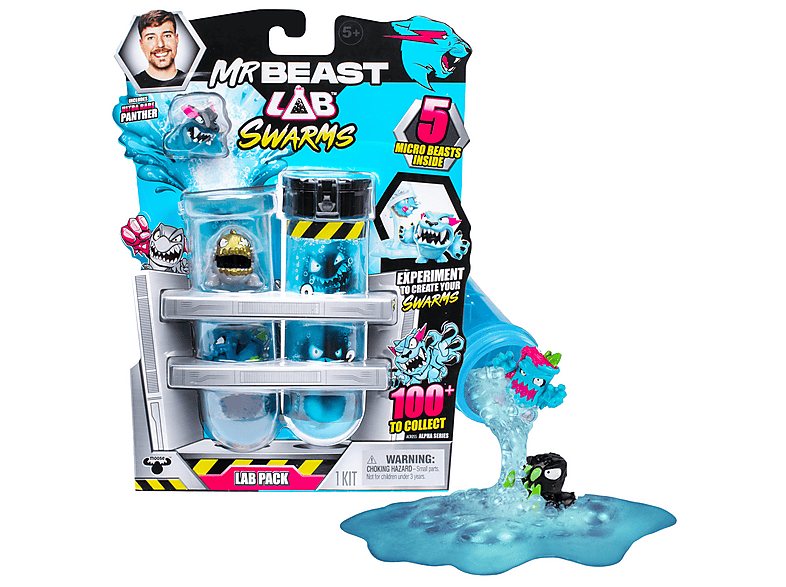 MOOSE TOYS Mr. Beast Lab Biomites Lab 5-Pack Spielfiguren | MediaMarkt