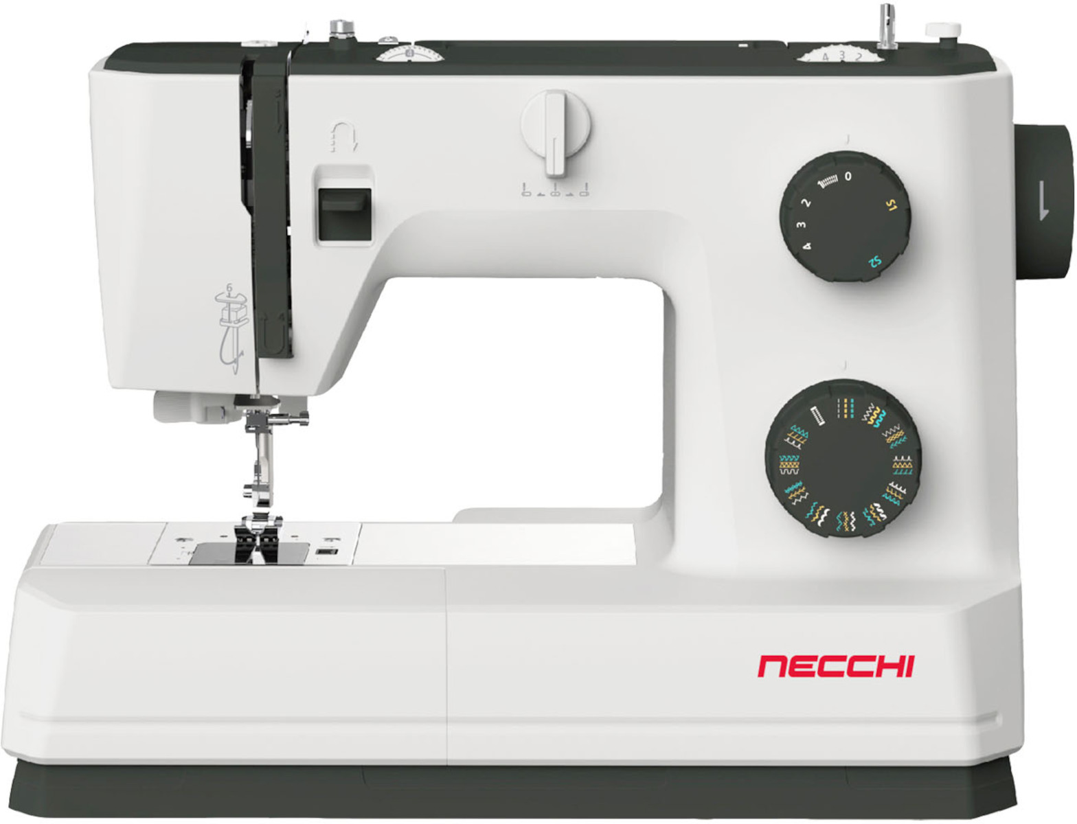 Máquina de Coser | Q132A NECCHI, Gris | MediaMarkt