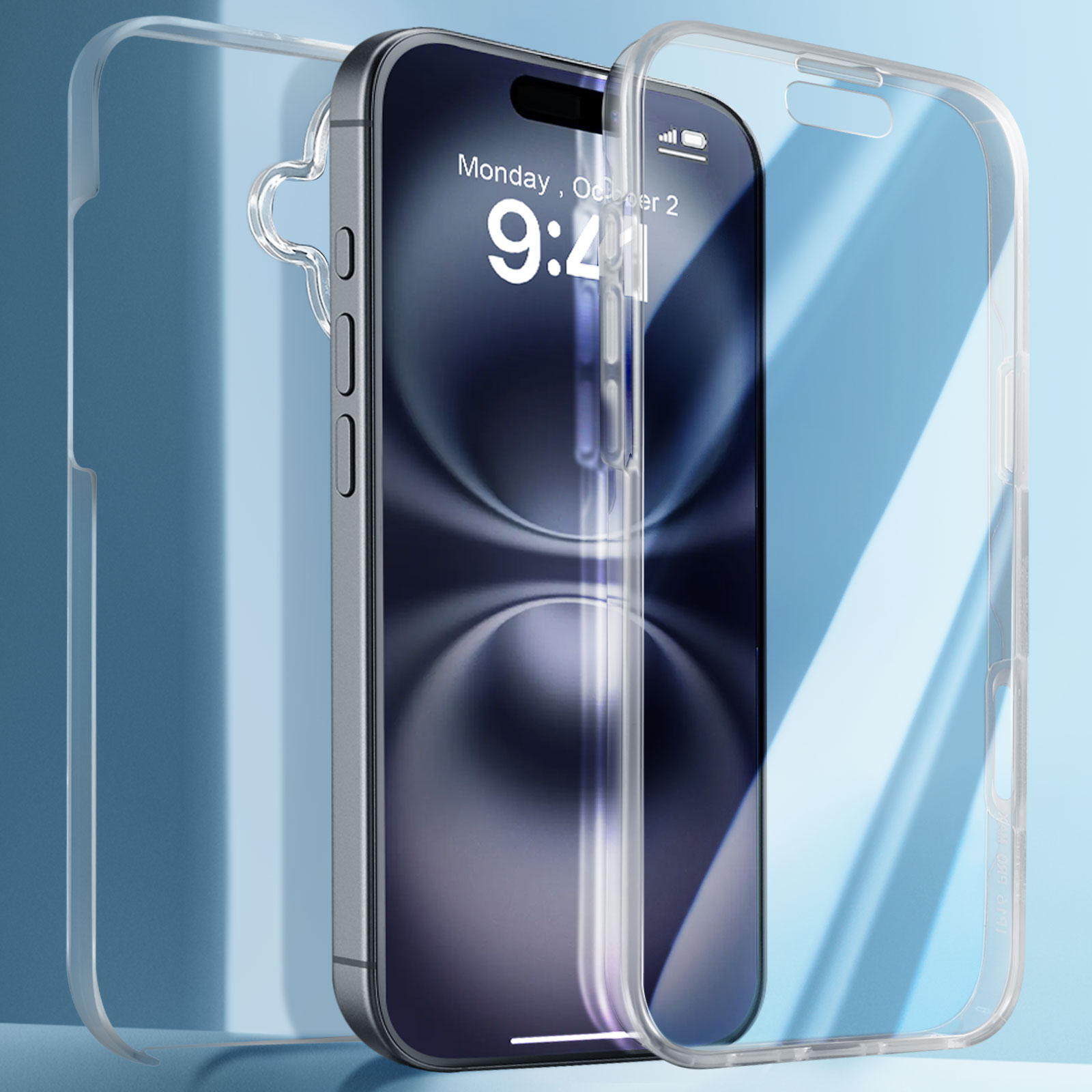AVIZAR Coque Intégrale pour iPhone 16 Plus Protection Dos et Écran ...
