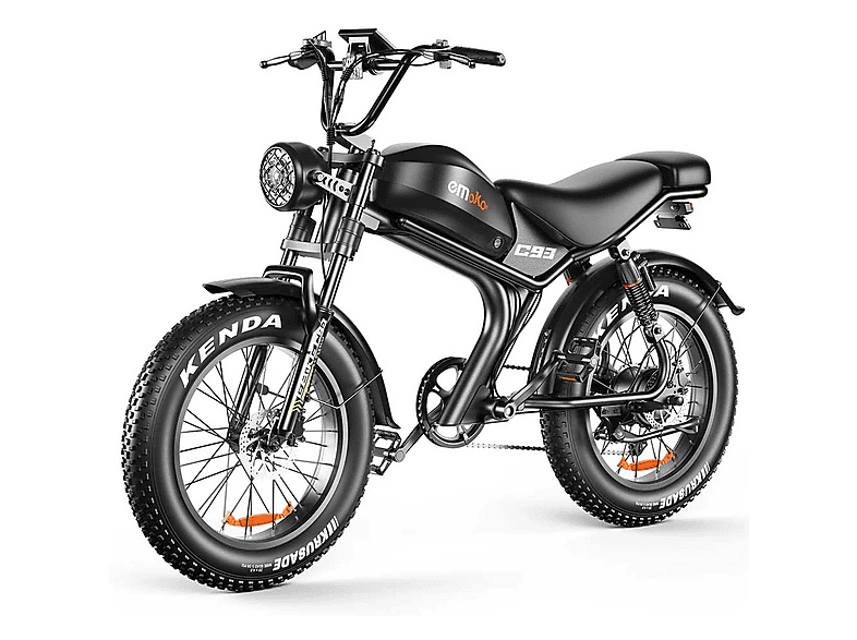Bicicleta de Montaña | EMOKO C93, Bicicleta eléctrica, 1000W, Negro ...