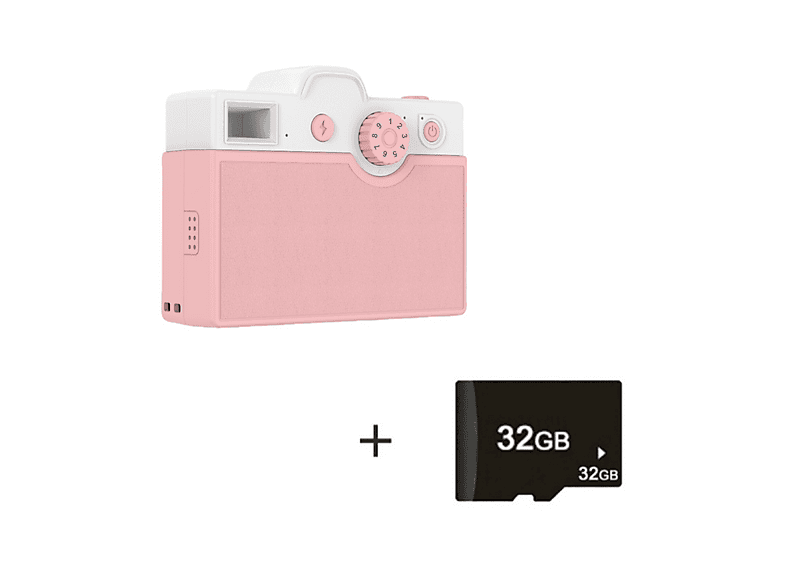 SOLVYN Fotodruck auf Knopfdruck Sofortbildkamera, Rosa | MediaMarkt