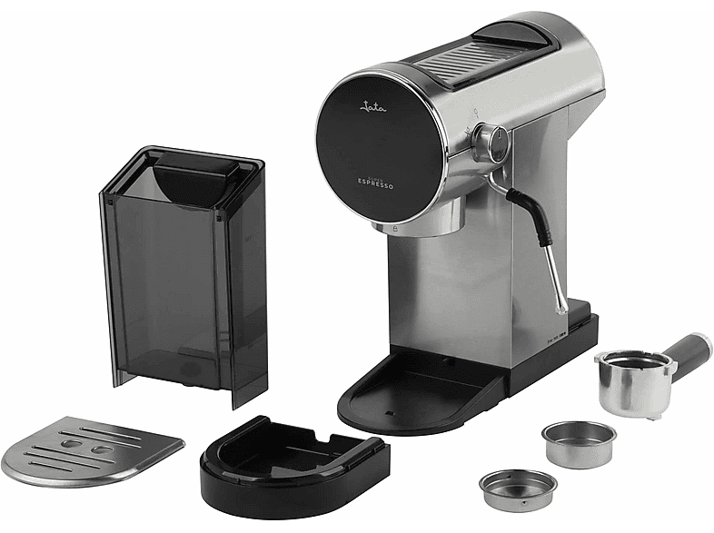 Cafetera espresso | JATA JECA2300, 20 bar, 1 kW, Gris | MediaMarkt