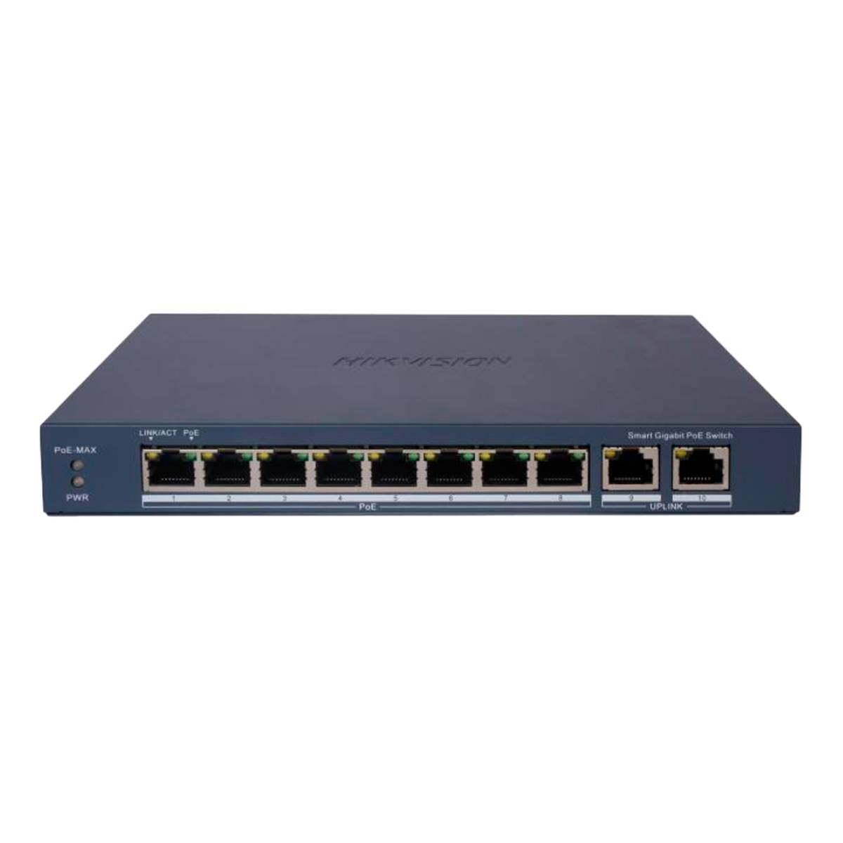 SWITCH DI RETE HIKVISION DS-3E1510PEI, Gigabit, Managed, 10 Porte eth ...