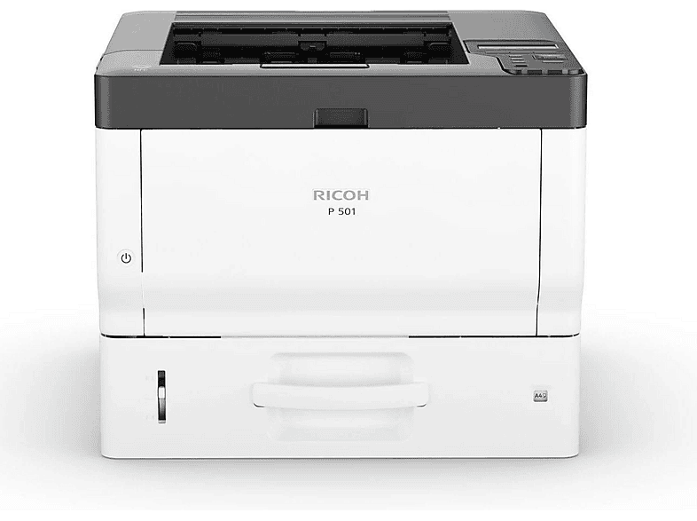 Impresora láser | RICOH P 501, Bluetooth, Impresión láser, A4, Negro, Blanco | MediaMarkt
