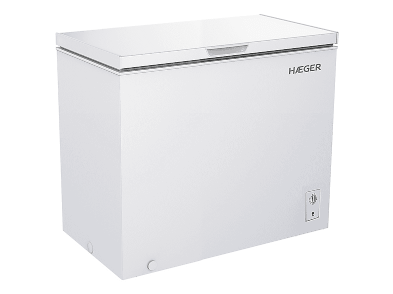 Congelador horizontal | HAEGER CF-300.021A, 835 mm, Blanco | MediaMarkt