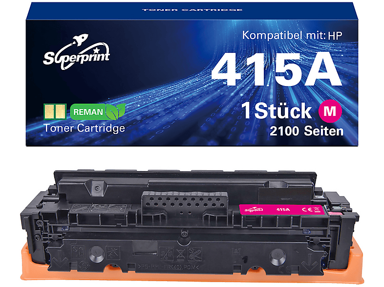 SUPERPRINT 415A W2033A Toner Magenta (415A W2033A) | MediaMarkt