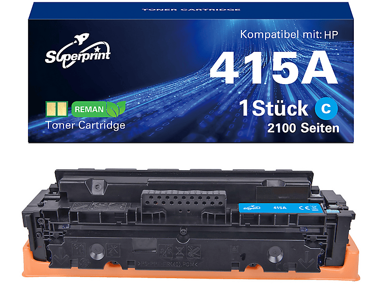 SUPERPRINT 415A W2031A Toner Cyan (415A W2031A) | SATURN