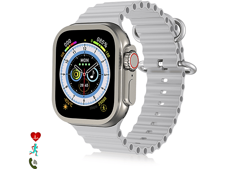 Smartwatch | DAM DMAX0205C04, Gris | MediaMarkt
