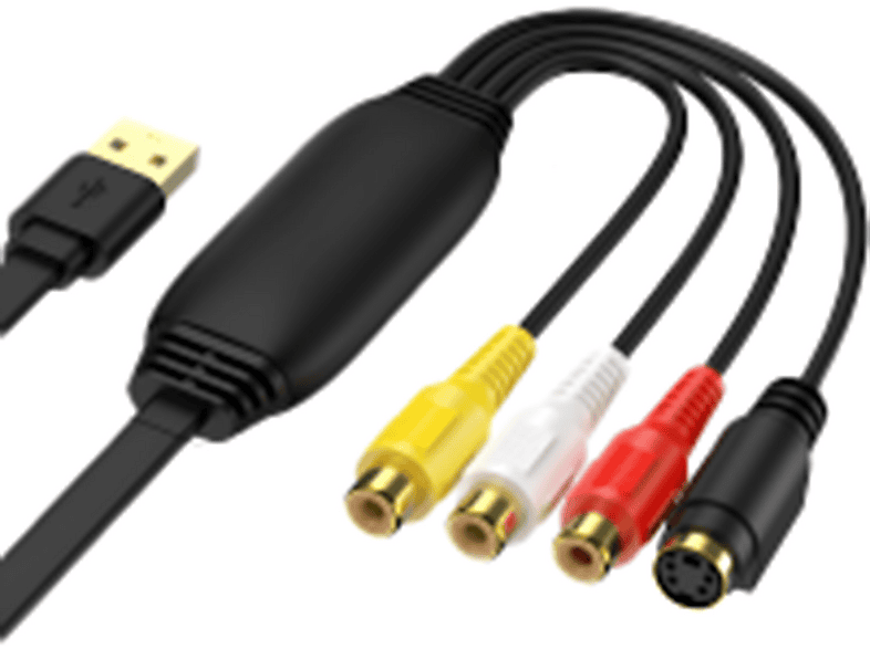 DECOME USB Video Capture Card 1080P HD AV Signal Erfassung Treiberfrei ...