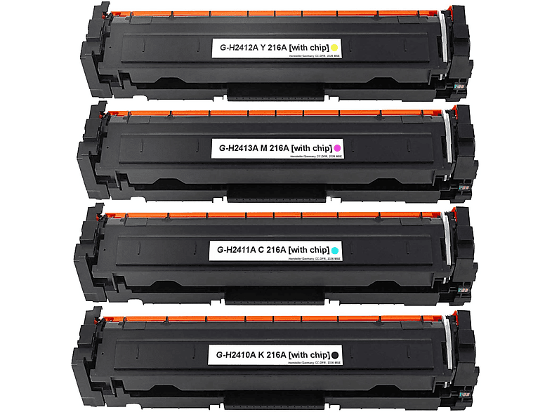 GIGAO Color LaserJet Pro M180 Series 4er Toner Patrone Druckerpatronen ...