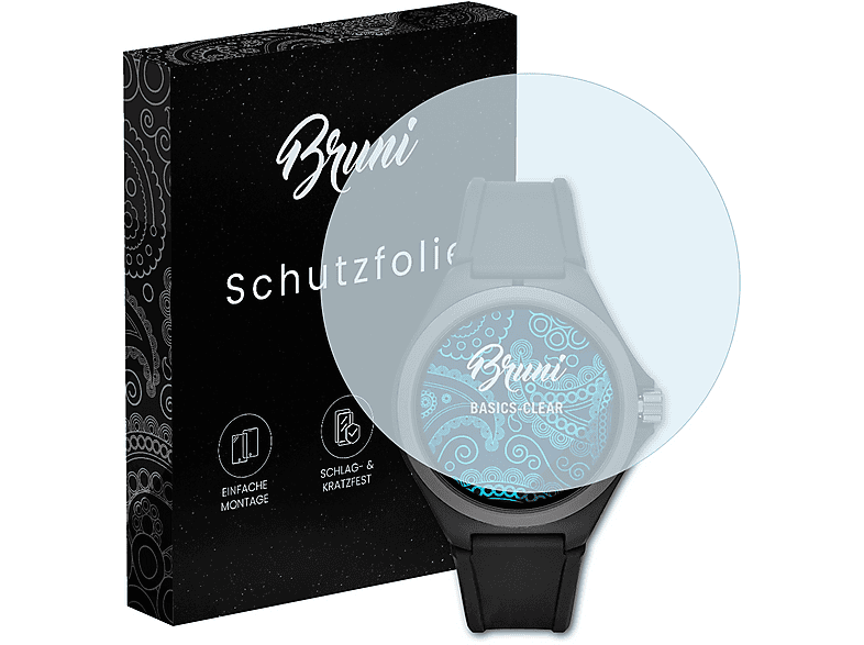 BRUNI 2x Basics-Clear Schutzfolie (für Puma Gen 4) | MediaMarkt