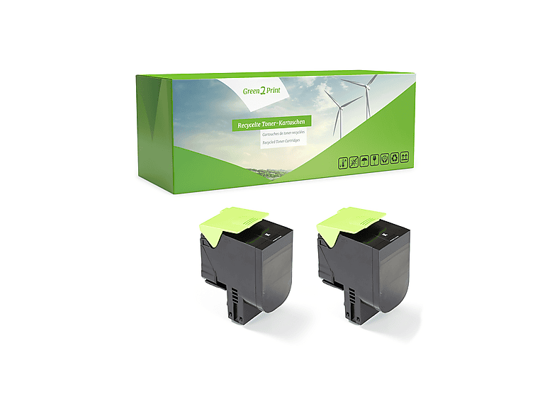 GREEN2PRINT G2P-LEX-CS421BDP† Toner schwarz (Lexmark 78C20K0) | MediaMarkt