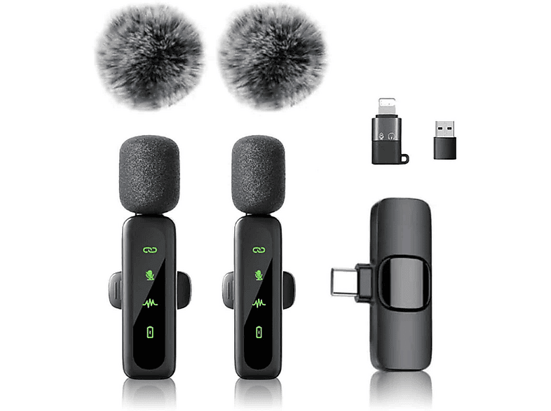 MARKETHAVEN USB-C-Ansteckmikro – Plug-Play clip-on-Design Microphone ...