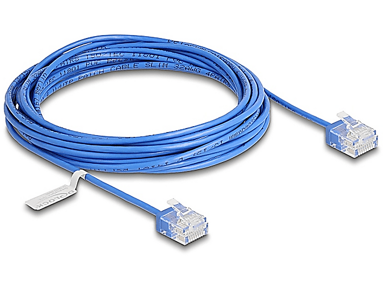 Cable de red | DELOCK 80799, Cat-6, , Azul | MediaMarkt